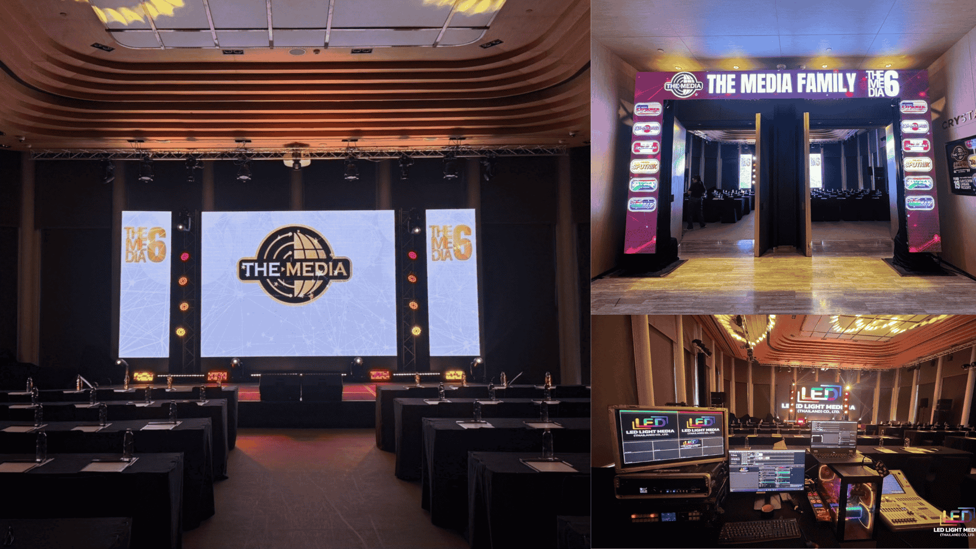 ผลงานติดตั้งจอ LED รวมทั้งหมด 20 ตารางเมตร @เกษรทาวเวอร์